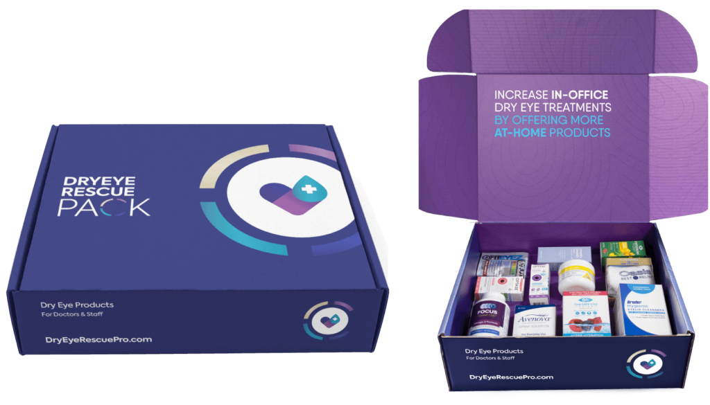 DryEye Rescue Pack - Free Dry Eye Products for Doctors & Staff