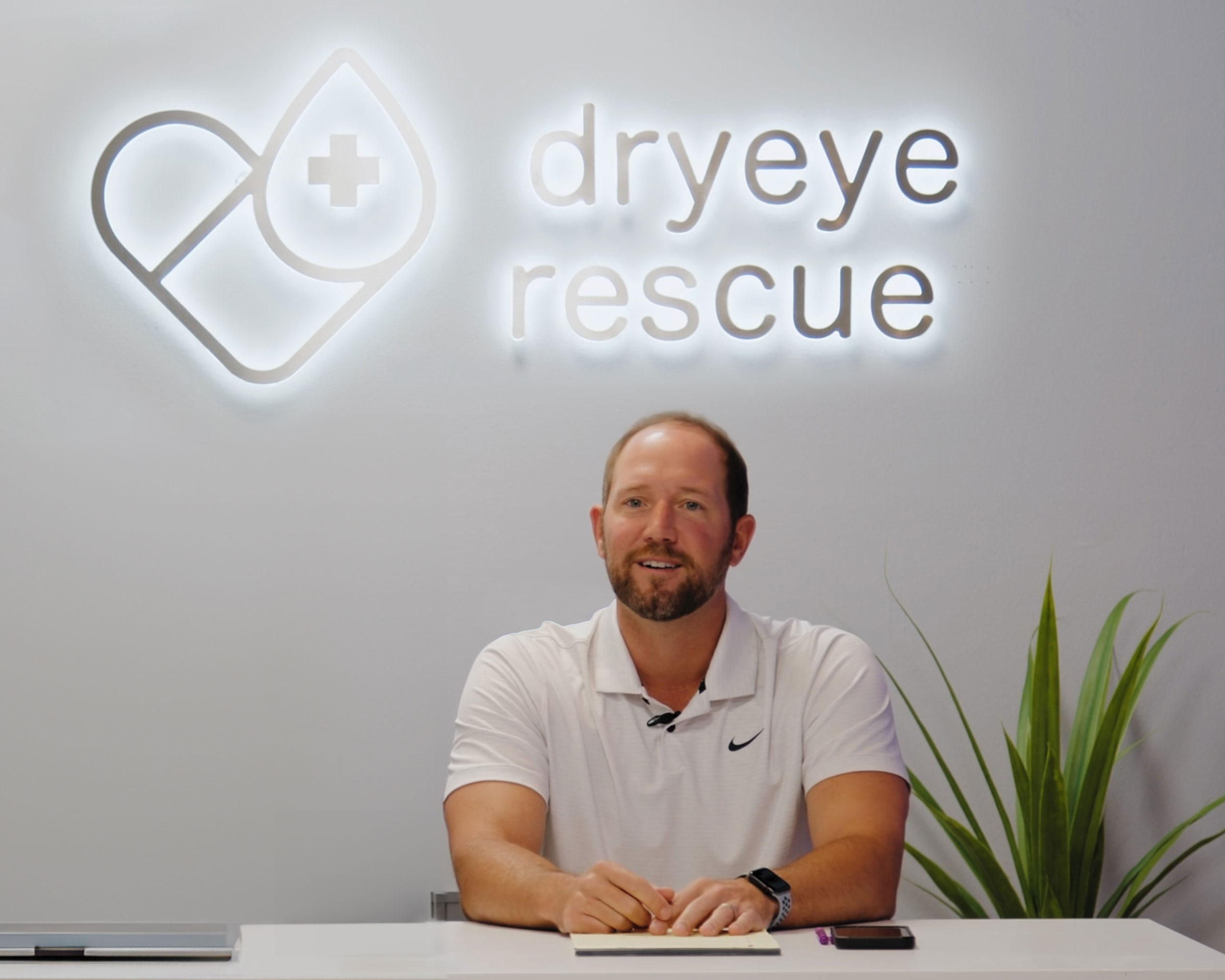 Meet Aaron, DryEye Rescue's Co-Founder and CEO